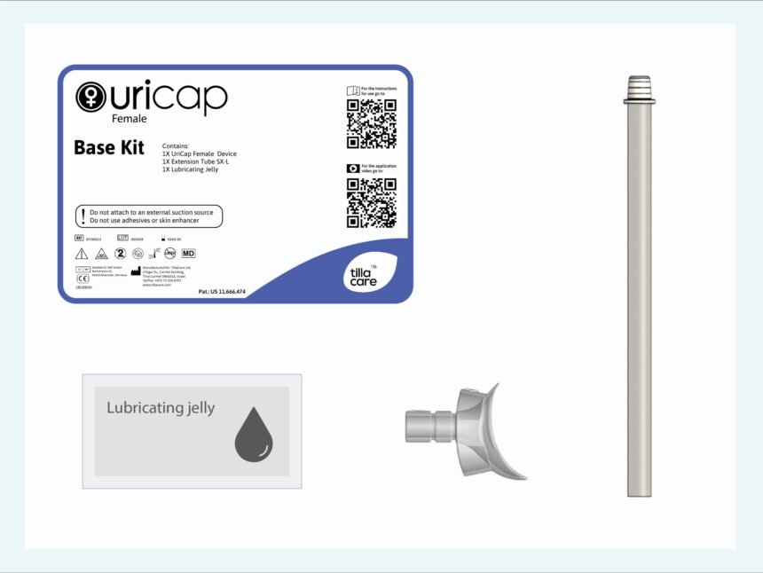 UriCap Female Device – Starter, Base & Change Kits | TillaCare